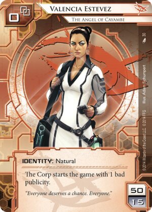 Valencia Estevez: The Angel of Cayambe · NetrunnerDB
