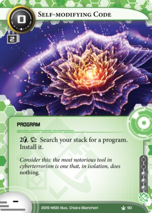 Self-modifying Code · NetrunnerDB