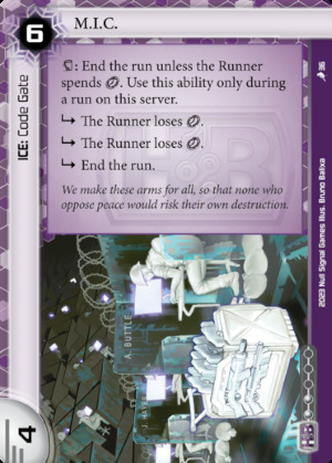 M.I.C. · NetrunnerDB