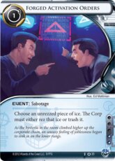 Forged Activation Orders · NetrunnerDB