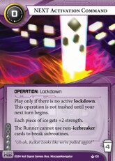 NEXT Activation Command · NetrunnerDB