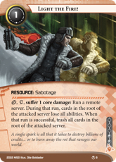 Light the Fire! · NetrunnerDB