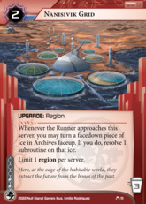 Nanisivik Grid · NetrunnerDB