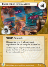 Freedom of Information · NetrunnerDB