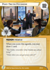 Post-Truth Dividend · NetrunnerDB