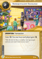 Nonequivalent Exchange · NetrunnerDB