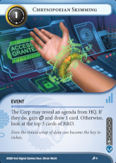 Chrysopoeian Skimming · NetrunnerDB