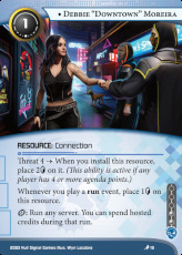 Debbie "Downtown" Moreira · NetrunnerDB