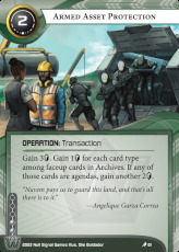 Armed Asset Protection · NetrunnerDB