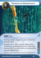 Window of Opportunity · NetrunnerDB