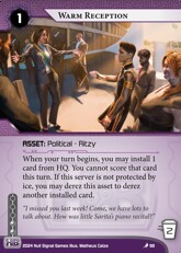 Warm Reception · NetrunnerDB