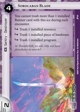 Sorocaban Blade · NetrunnerDB