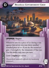 Brasília Government Grid · NetrunnerDB