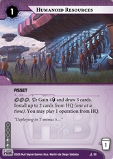 Humanoid Resources · NetrunnerDB