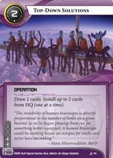 Top-Down Solutions · NetrunnerDB