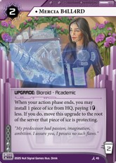 Mercia B4LL4RD · NetrunnerDB