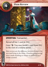 Peer Review · NetrunnerDB