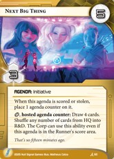 Next Big Thing · NetrunnerDB