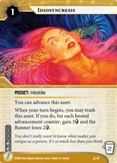 Idiosyncresis · NetrunnerDB