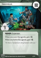 Greenmail · NetrunnerDB